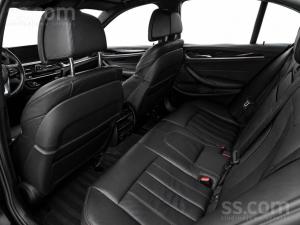 Black BMW 530 2017 in Riga, with an engine capacity of 2.00 L and mileage of 225 thousand km for 15990 €, photo 11 on AUTOMOTO.COM.LV