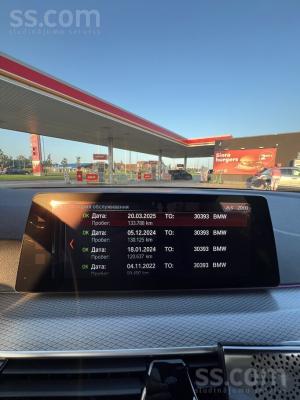 Black BMW 530 2017 in Riga, with an engine capacity of 3.00 L and mileage of 144 thousand km for 23800 €, photo 14 on AUTOMOTO.COM.LV