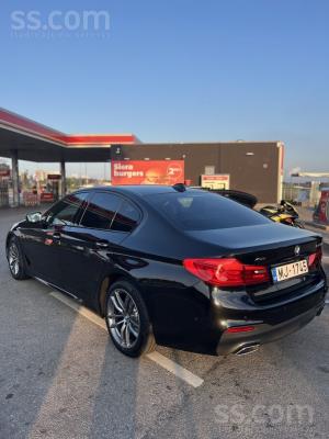 Black BMW 530 2017 in Riga, with an engine capacity of 3.00 L and mileage of 144 thousand km for 23800 €, photo 17 on AUTOMOTO.COM.LV