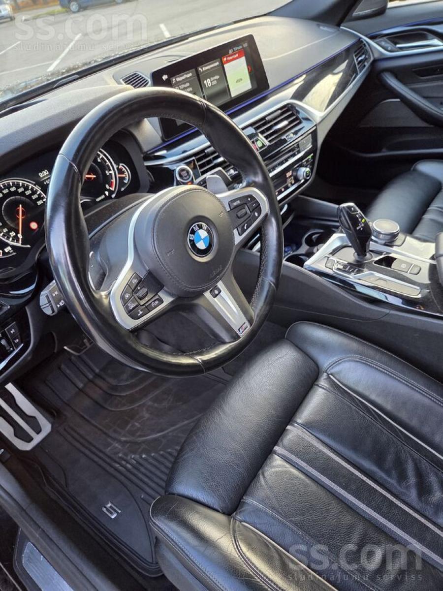 Melns BMW 530 2017 Jēkabpils, ar dzinēja tilpumu 3.00 L un nobraukumu 222 tūkst. km par 25500 €, foto 17 vietnē AUTOMOTO.COM.LV