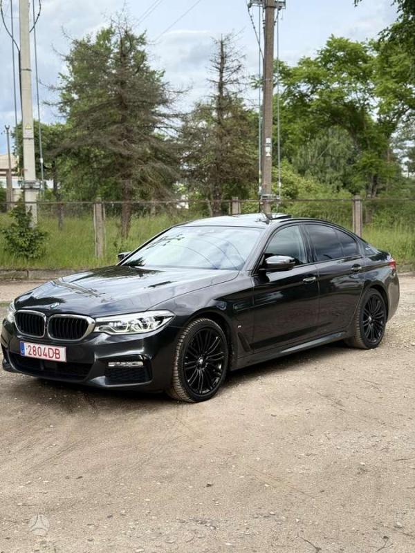 Melns BMW 530 2017 Kazlų Rūda, ar dzinēja tilpumu 2.00 L un nobraukumu 263 tūkst. km par 17800 €, foto 1 vietnē AUTOMOTO.COM.LV