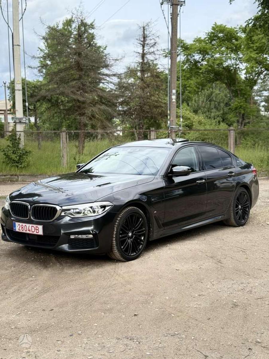Melns BMW 530 2017 Kazlų Rūda, ar dzinēja tilpumu 2.00 L un nobraukumu 263 tūkst. km par 17800 €, foto 1 vietnē AUTOMOTO.COM.LV