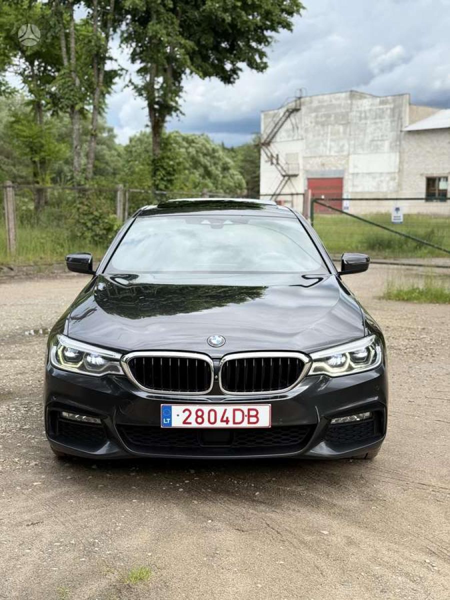 Melns BMW 530 2017 Kazlų Rūda, ar dzinēja tilpumu 2.00 L un nobraukumu 263 tūkst. km par 17800 €, foto 3 vietnē AUTOMOTO.COM.LV