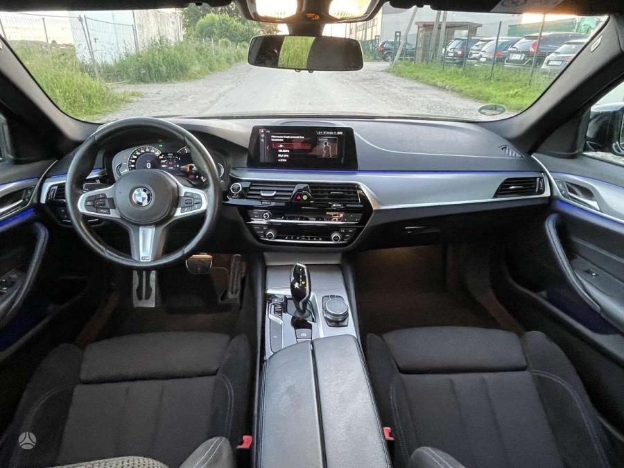 Melns BMW 530 2017 Kauņa, ar dzinēja tilpumu 2.99 L un nobraukumu 200 tūkst. km par 14990 €, foto 23 vietnē AUTOMOTO.COM.LV