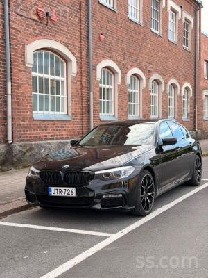 Melns BMW 530 2017 Rīga, ar dzinēja tilpumu 2.00 L un nobraukumu 164 tūkst. km par 16300 €, foto  vietnē AUTOMOTO.COM.LV