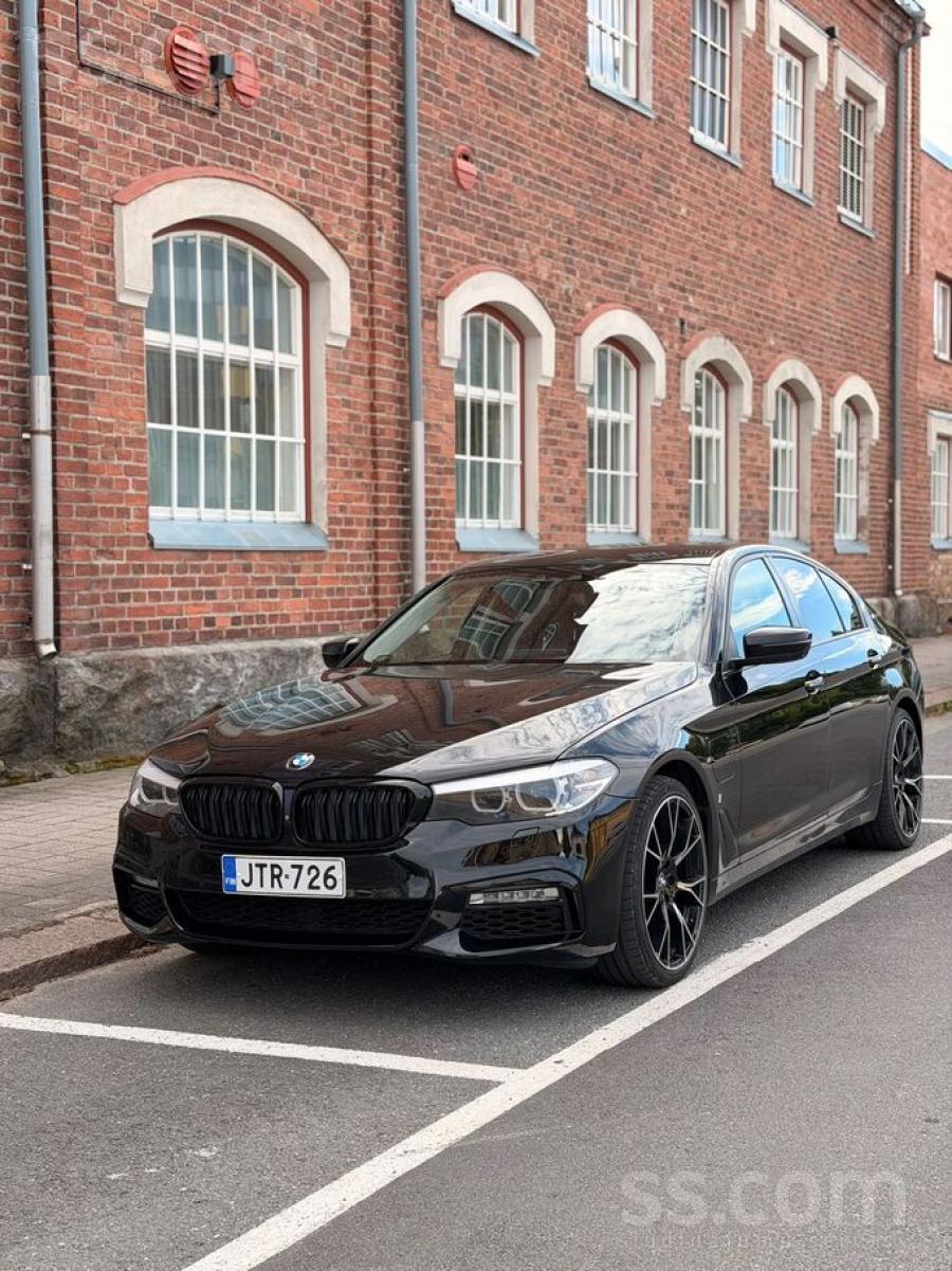 Melns BMW 530 2017 Rīga, ar dzinēja tilpumu 2.00 L un nobraukumu 164 tūkst. km par 16300 €, foto 1 vietnē AUTOMOTO.COM.LV