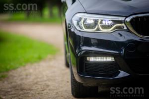 Black BMW 530 2017 in Bauska, with an engine capacity of 3.00 L and mileage of 169 thousand km for 24900 €, photo 15 on AUTOMOTO.COM.LV