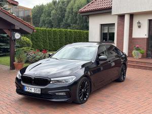 Melns BMW 530 2017 Klaipėda, ar dzinēja tilpumu 2.99 L un nobraukumu 283 tūkst. km par 18250 €, foto 3 vietnē AUTOMOTO.COM.LV