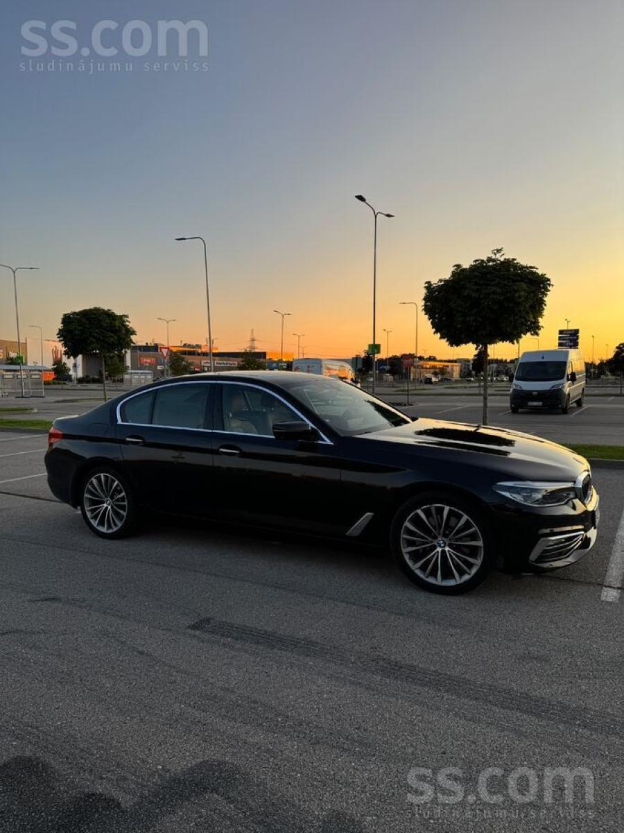 Melns BMW 530 2017 Rīga, ar dzinēja tilpumu 3.00 L un nobraukumu 151 tūkst. km par 23750 €, foto 1 vietnē AUTOMOTO.COM.LV