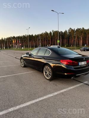 Melns BMW 530 2017 Rīga, ar dzinēja tilpumu 3.00 L un nobraukumu 151 tūkst. km par 23750 €, foto 3 vietnē AUTOMOTO.COM.LV