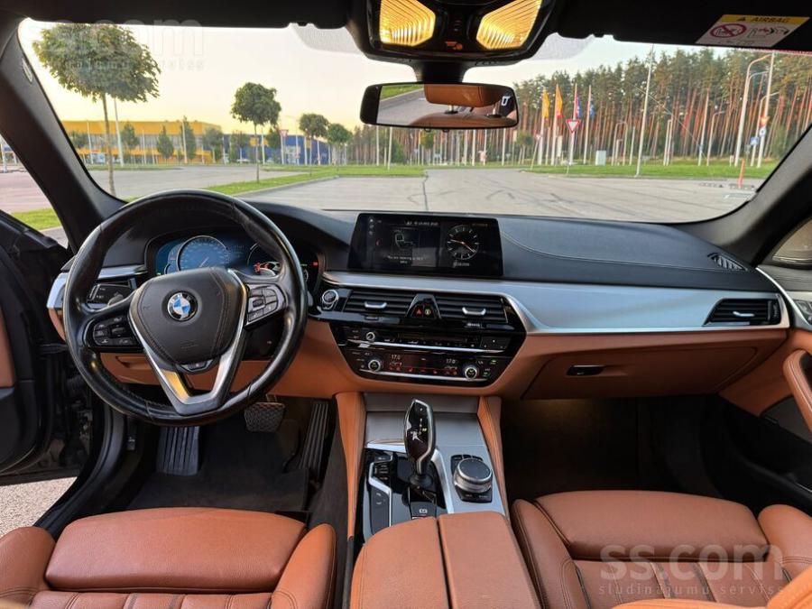 Melns BMW 530 2017 Rīga, ar dzinēja tilpumu 3.00 L un nobraukumu 151 tūkst. km par 23750 €, foto 7 vietnē AUTOMOTO.COM.LV