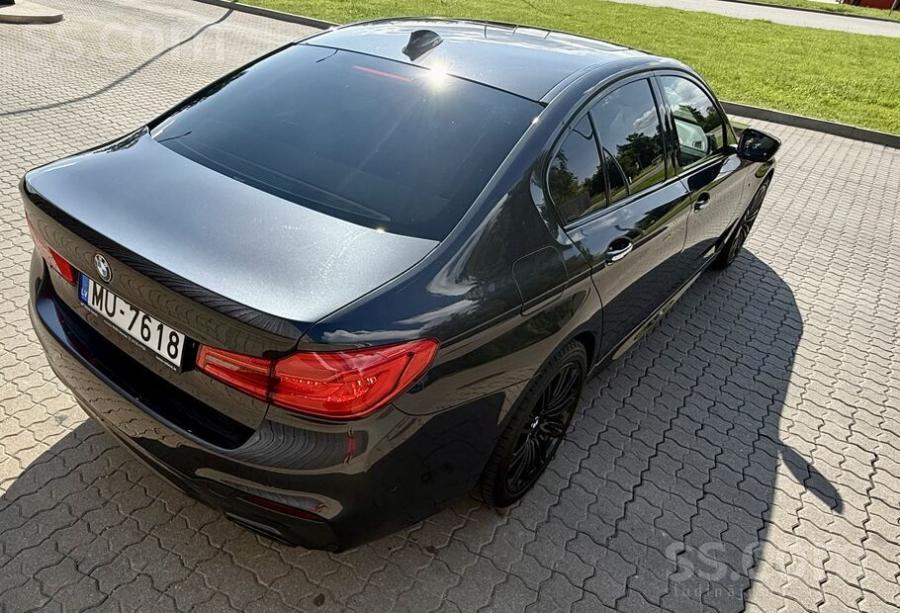 Melns BMW 530 2017 Jelgava, ar dzinēja tilpumu 2.00 L un nobraukumu 191 tūkst. km par 22500 €, foto 3 vietnē AUTOMOTO.COM.LV