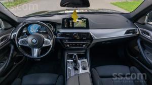 Black BMW 530 2017 in Riga, with an engine capacity of 3.00 L and mileage of 169 thousand km for 24990 €, photo 13 on AUTOMOTO.COM.LV