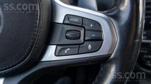 Black BMW 530 2017 in Riga, with an engine capacity of 3.00 L and mileage of 169 thousand km for 24990 €, photo 21 on AUTOMOTO.COM.LV