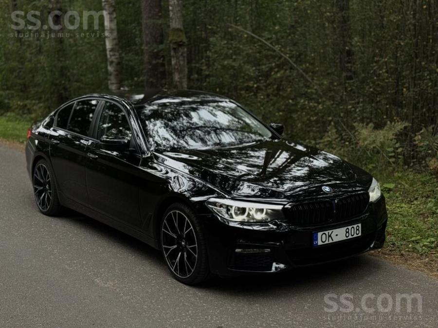 Melns BMW 530 2017 Rīga, ar dzinēja tilpumu 2.00 L un nobraukumu 166 tūkst. km par 19500 €, foto 1 vietnē AUTOMOTO.COM.LV