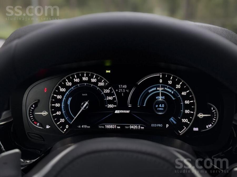 Melns BMW 530 2017 Rīga, ar dzinēja tilpumu 2.00 L un nobraukumu 166 tūkst. km par 19500 €, foto 19 vietnē AUTOMOTO.COM.LV