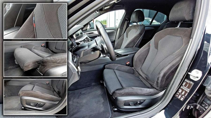 Black BMW 530 2017 in Vilnius, with an engine capacity of 3.00 L and mileage of 144 thousand km for 27200 €, photo 20 on AUTOMOTO.COM.LV