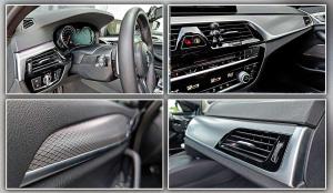 Black BMW 530 2017 in Vilnius, with an engine capacity of 3.00 L and mileage of 144 thousand km for 27200 €, photo 30 on AUTOMOTO.COM.LV