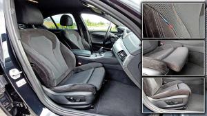 Black BMW 530 2017 in Vilnius, with an engine capacity of 3.00 L and mileage of 144 thousand km for 27200 €, photo 31 on AUTOMOTO.COM.LV