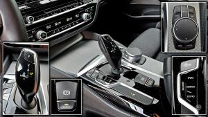 Black BMW 530 2017 in Vilnius, with an engine capacity of 3.00 L and mileage of 144 thousand km for 27200 €, photo 33 on AUTOMOTO.COM.LV