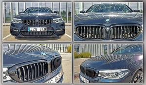 Black BMW 530 2017 in Vilnius, with an engine capacity of 3.00 L and mileage of 144 thousand km for 27200 €, photo 39 on AUTOMOTO.COM.LV