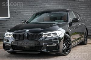 Melns BMW 530 2017 Tukums, ar dzinēja tilpumu 3.00 L un nobraukumu 184 tūkst. km par 25490 €, foto  vietnē AUTOMOTO.COM.LV