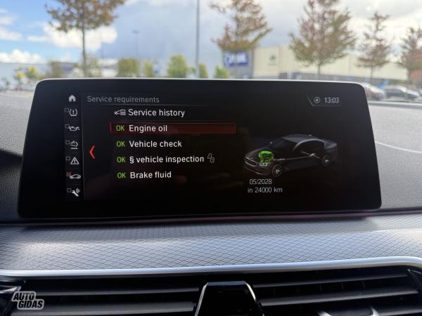 Black BMW 530 2017 in Klaipeda, with an engine capacity of 3.00 L and mileage of 152 thousand km for 24000 €, photo 9 on AUTOMOTO.COM.LV