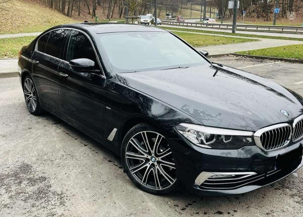 Melns BMW 530 2018 Kauņa, ar dzinēja tilpumu 2.99 L un nobraukumu 250 tūkst. km par 21000 €, foto 1 vietnē AUTOMOTO.COM.LV