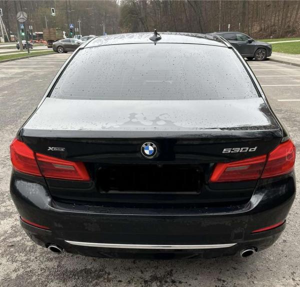 Melns BMW 530 2018 Kauņa, ar dzinēja tilpumu 2.99 L un nobraukumu 250 tūkst. km par 21000 €, foto 5 vietnē AUTOMOTO.COM.LV