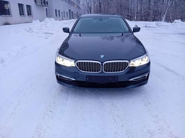 Black BMW 530 2018 in Kaunas, with an engine capacity of 2.00 L and mileage of 76 thousand km for 24500 €, photo 2 on AUTOMOTO.COM.LV
