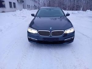 Black BMW 530 2018 in Kaunas, with an engine capacity of 2.00 L and mileage of 76 thousand km for 24500 €, photo 2 on AUTOMOTO.COM.LV