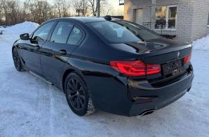 Melns BMW 530 2018 Panevēža, ar dzinēja tilpumu 2.99 L un nobraukumu 296 tūkst. km par 19300 €, foto 3 vietnē AUTOMOTO.COM.LV