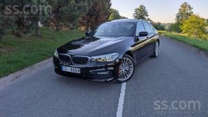 Black BMW 530 2018 in Ogre, with an engine capacity of 2.00 L and mileage of 83 thousand km for 24500 €, photo  on AUTOMOTO.COM.LV