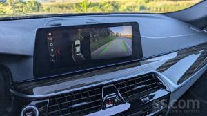 Black BMW 530 2018 in Ogre, with an engine capacity of 2.00 L and mileage of 83 thousand km for 24500 €, photo 19 on AUTOMOTO.COM.LV