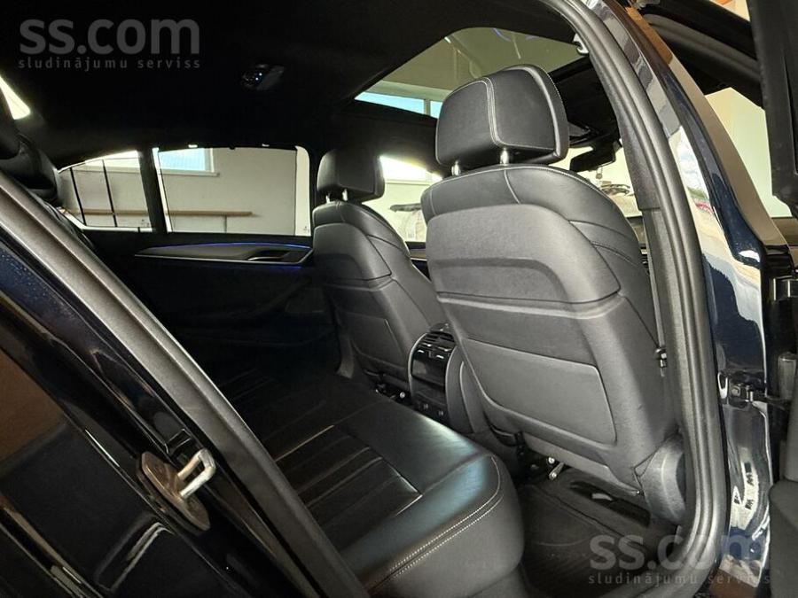 Black BMW 530 2018 in Tukums, with an engine capacity of 2.00 L and mileage of 200 thousand km for 22499 €, photo 11 on AUTOMOTO.COM.LV