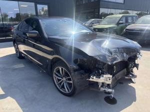 Black BMW 530 2018 in Vilnius, with an engine capacity of 2.00 L and mileage of 63 thousand km for 14500 €, photo  on AUTOMOTO.COM.LV