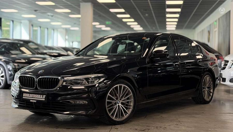 Melns BMW 530 2018 Klaipėda, ar dzinēja tilpumu 2.99 L un nobraukumu 259 tūkst. km par 21900 €, foto 1 vietnē AUTOMOTO.COM.LV
