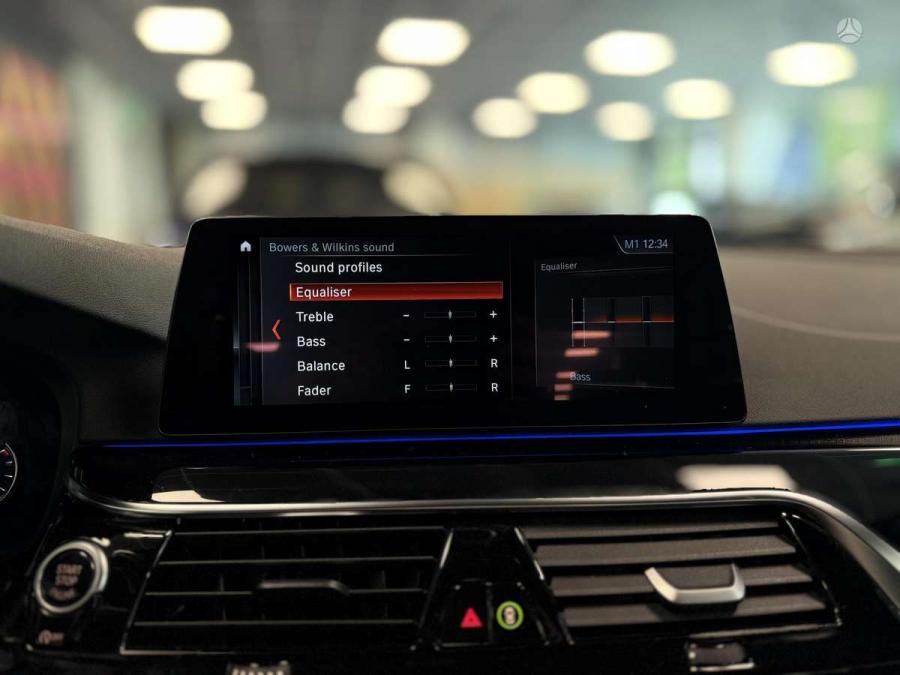 Melns BMW 530 2018 Klaipėda, ar dzinēja tilpumu 2.99 L un nobraukumu 259 tūkst. km par 21900 €, foto 36 vietnē AUTOMOTO.COM.LV