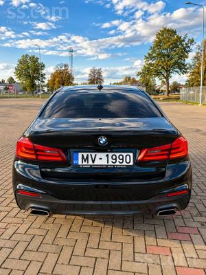 Melns BMW 530 2018 Valmiera, ar dzinēja tilpumu 3.00 L un nobraukumu 305 tūkst. km par 23500 €, foto 6 vietnē AUTOMOTO.COM.LV