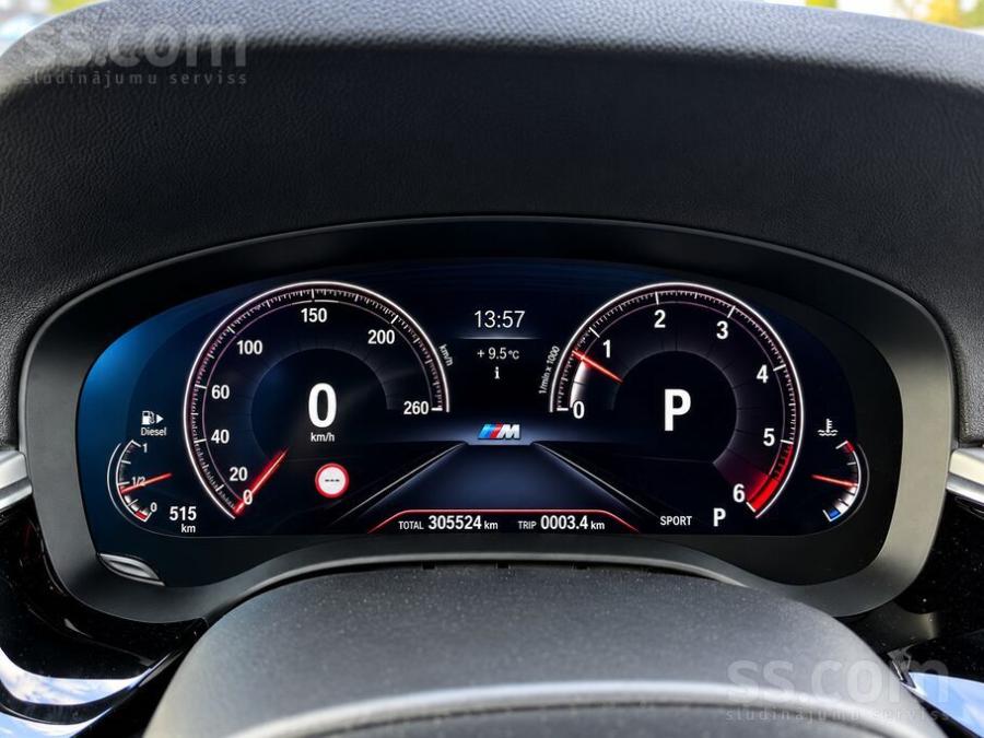 Melns BMW 530 2018 Valmiera, ar dzinēja tilpumu 3.00 L un nobraukumu 305 tūkst. km par 23500 €, foto 16 vietnē AUTOMOTO.COM.LV