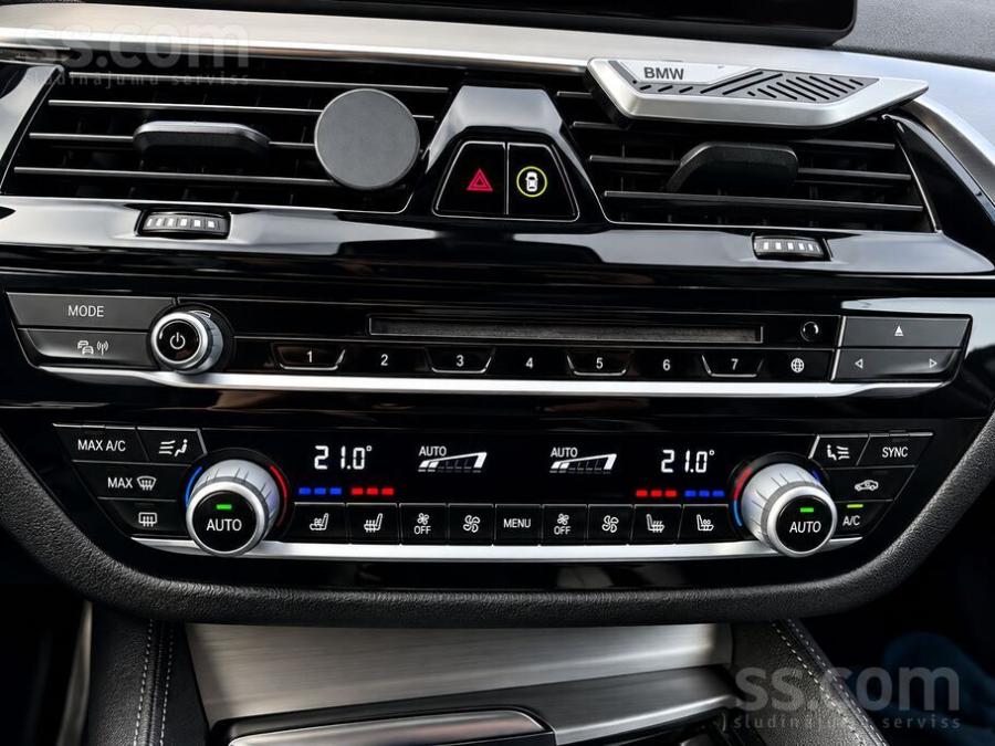 Melns BMW 530 2018 Valmiera, ar dzinēja tilpumu 3.00 L un nobraukumu 305 tūkst. km par 23500 €, foto 19 vietnē AUTOMOTO.COM.LV