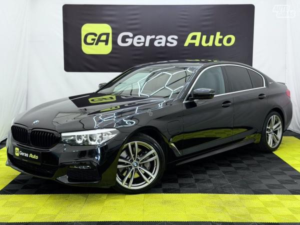 Black BMW 530 2019 in Avizieniai, with an engine capacity of 2.00 L and mileage of 123 thousand km for 22190 €, photo 1 on AUTOMOTO.COM.LV