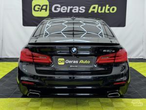 Black BMW 530 2019 in Avizieniai, with an engine capacity of 2.00 L and mileage of 123 thousand km for 22190 €, photo 6 on AUTOMOTO.COM.LV