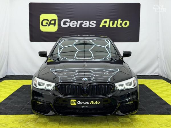 Black BMW 530 2019 in Avizieniai, with an engine capacity of 2.00 L and mileage of 123 thousand km for 22190 €, photo 7 on AUTOMOTO.COM.LV
