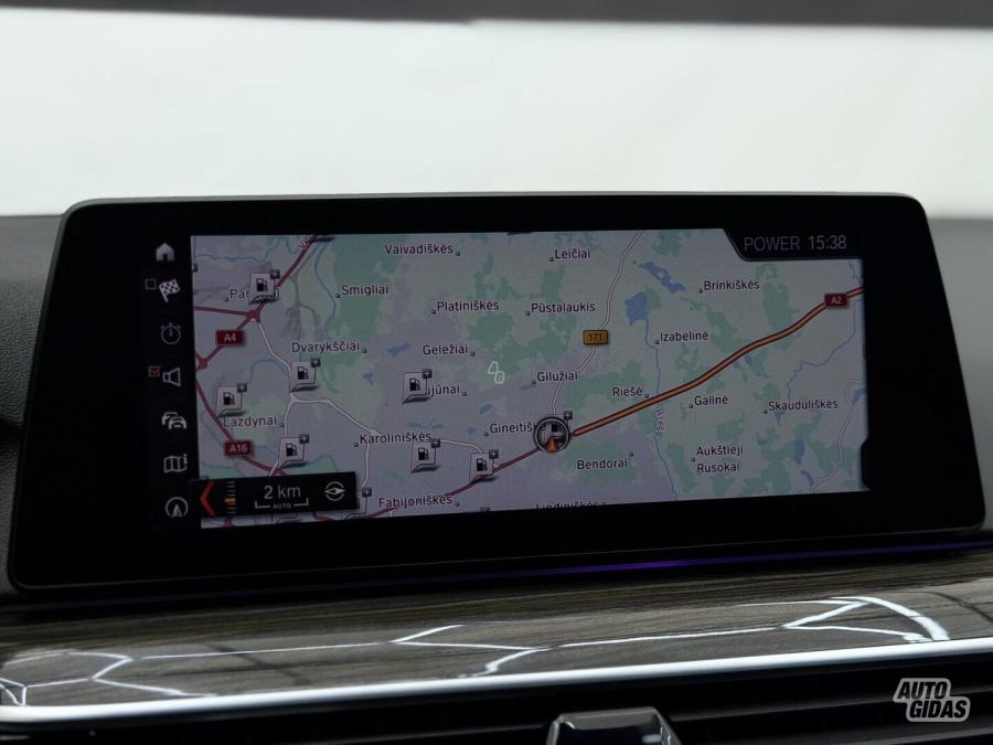 Black BMW 530 2019 in Avizieniai, with an engine capacity of 2.00 L and mileage of 123 thousand km for 22190 €, photo 29 on AUTOMOTO.COM.LV