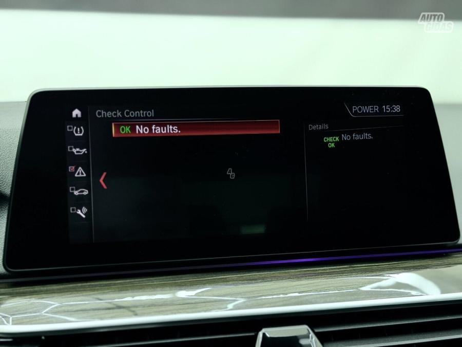 Black BMW 530 2019 in Avizieniai, with an engine capacity of 2.00 L and mileage of 123 thousand km for 22190 €, photo 30 on AUTOMOTO.COM.LV