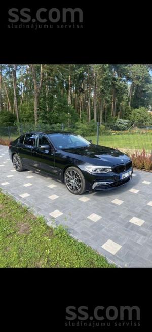 Melns BMW 530 2019 Jūrmala, ar dzinēja tilpumu 3.00 L un nobraukumu 91 tūkst. km par 25500 €, foto  vietnē AUTOMOTO.COM.LV