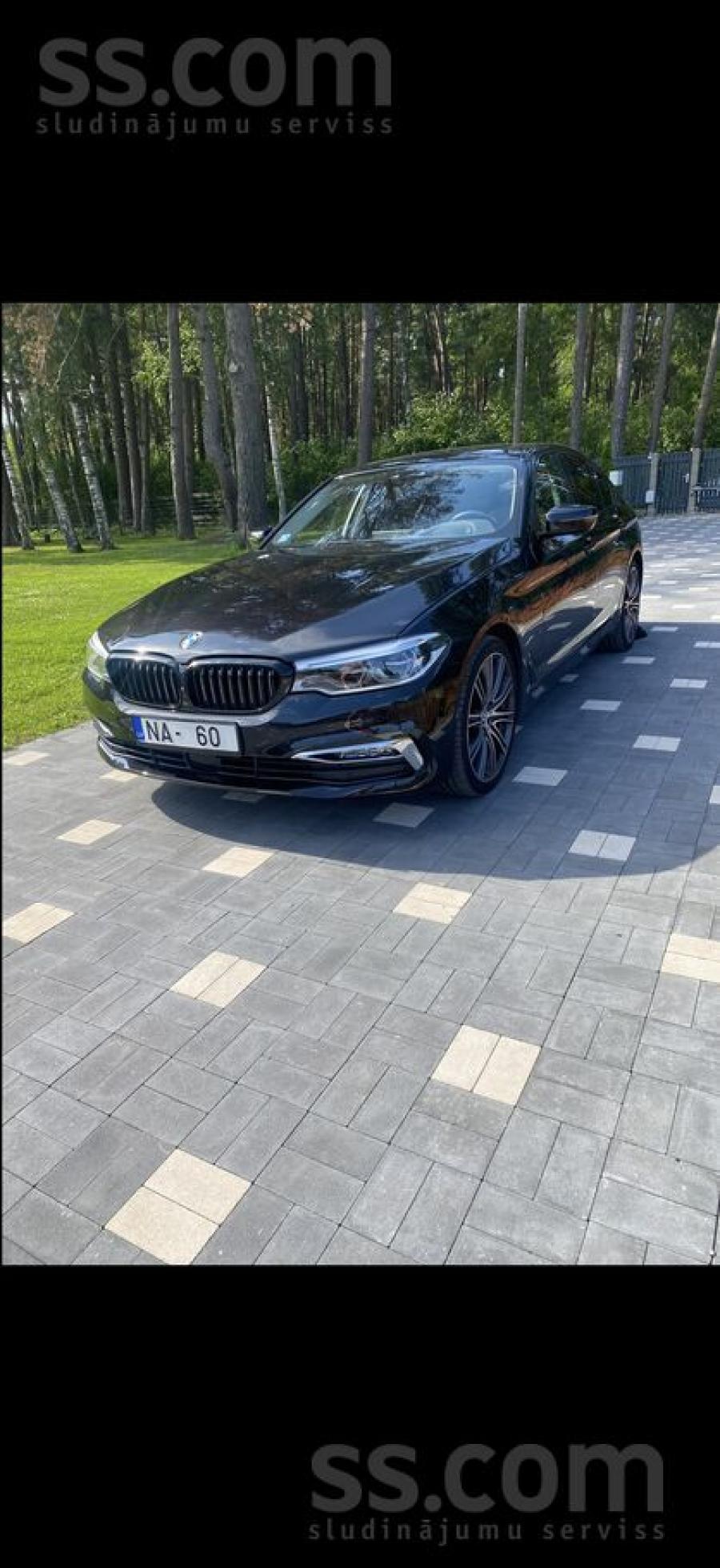 Melns BMW 530 2019 Jūrmala, ar dzinēja tilpumu 3.00 L un nobraukumu 91 tūkst. km par 25500 €, foto 4 vietnē AUTOMOTO.COM.LV