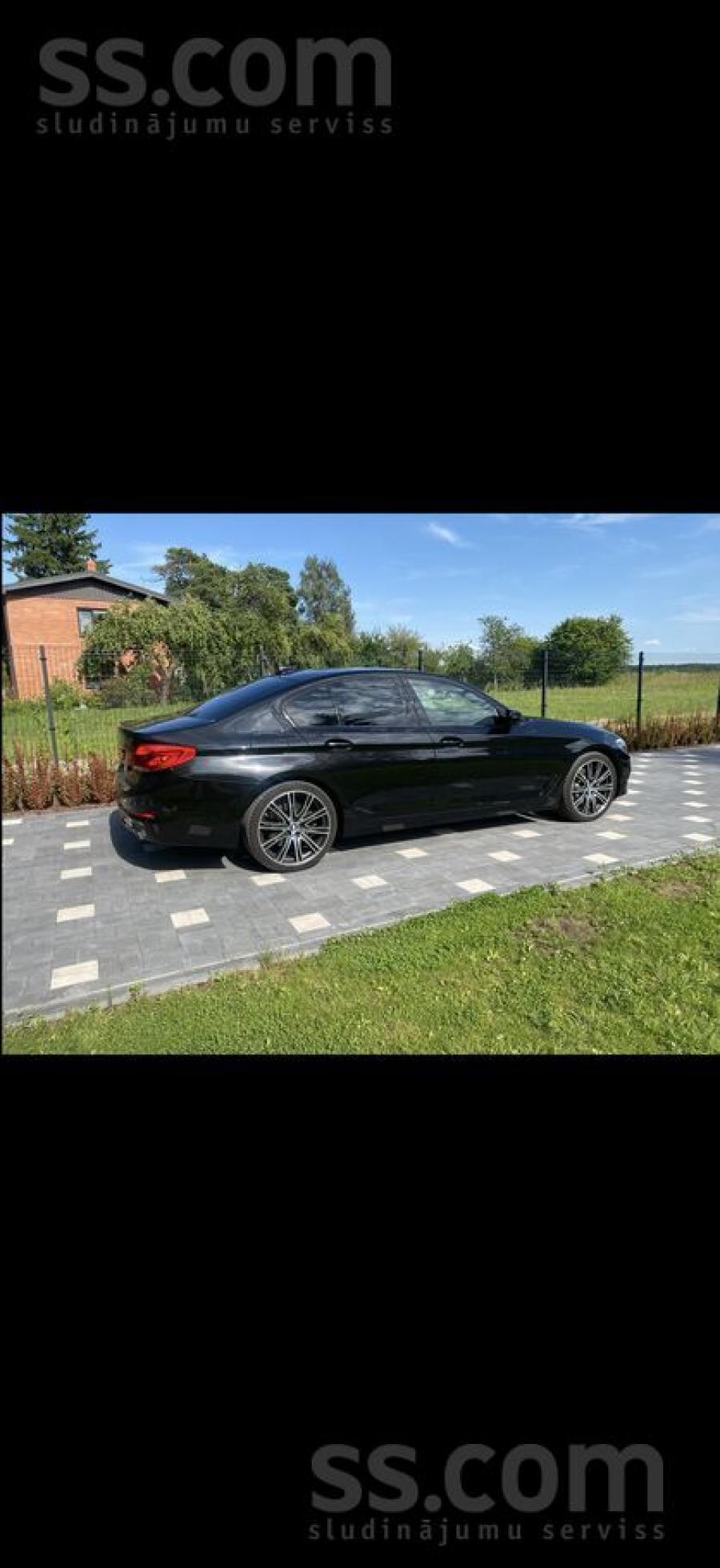 Melns BMW 530 2019 Jūrmala, ar dzinēja tilpumu 3.00 L un nobraukumu 91 tūkst. km par 25500 €, foto 6 vietnē AUTOMOTO.COM.LV