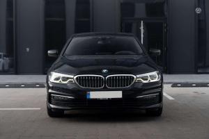 Black BMW 530 2019 in Vilnius, with an engine capacity of 2.00 L and mileage of 156 thousand km for 21785 €, photo 3 on AUTOMOTO.COM.LV